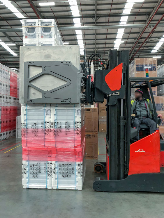 T414-1L - Appliance / Carton Clamp - Urgent Engineering